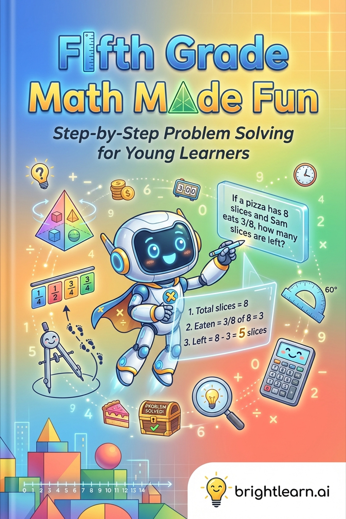 Fifth Grade Math Made Fun: Step-by-Step Problem Solving for Young ...
