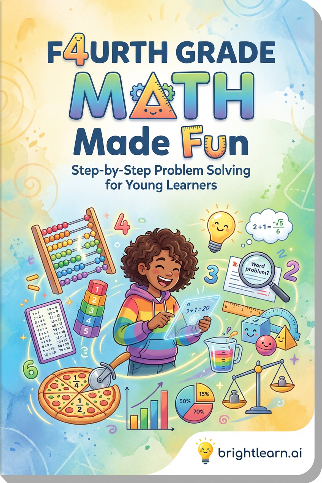 Fourth Grade Math Made Fun: Step-by-Step Problem Solving for Young ...