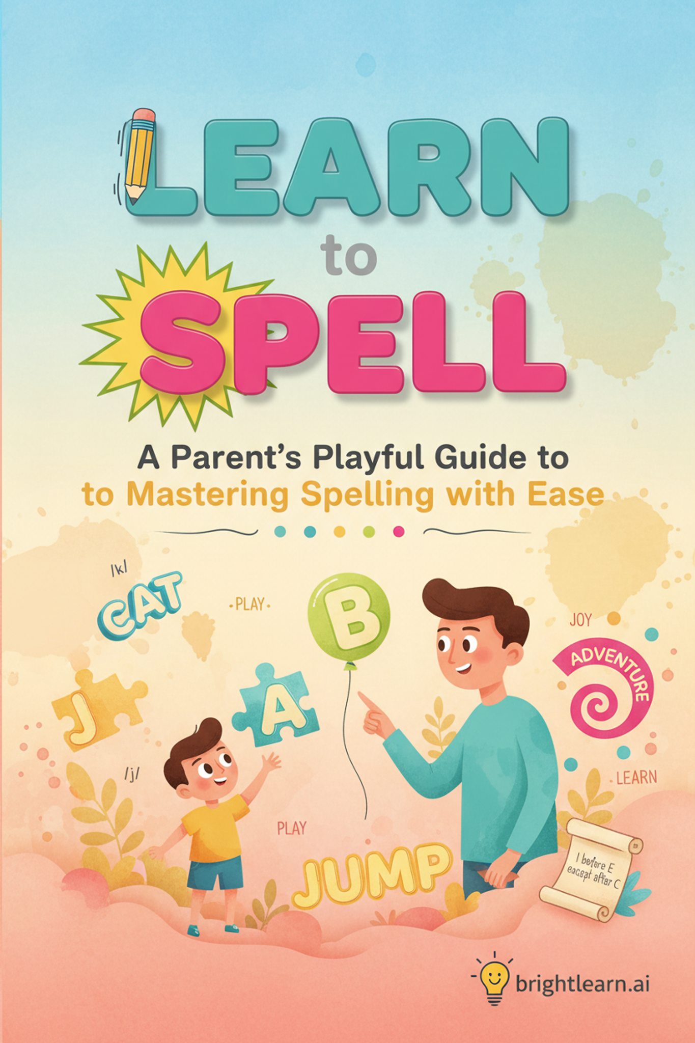 Learn to Spell: A Parent's Playful Guide to Mastering Spelling with ...