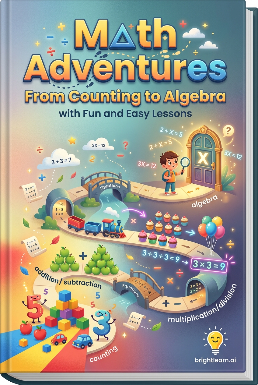 Math Adventures: From Counting to Algebra with Fun and Easy Lessons ...