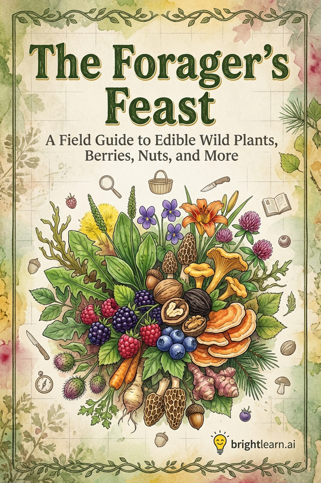 The Forager's Feast: A Field Guide to Edible Wild Plants, Berries, Nuts ...