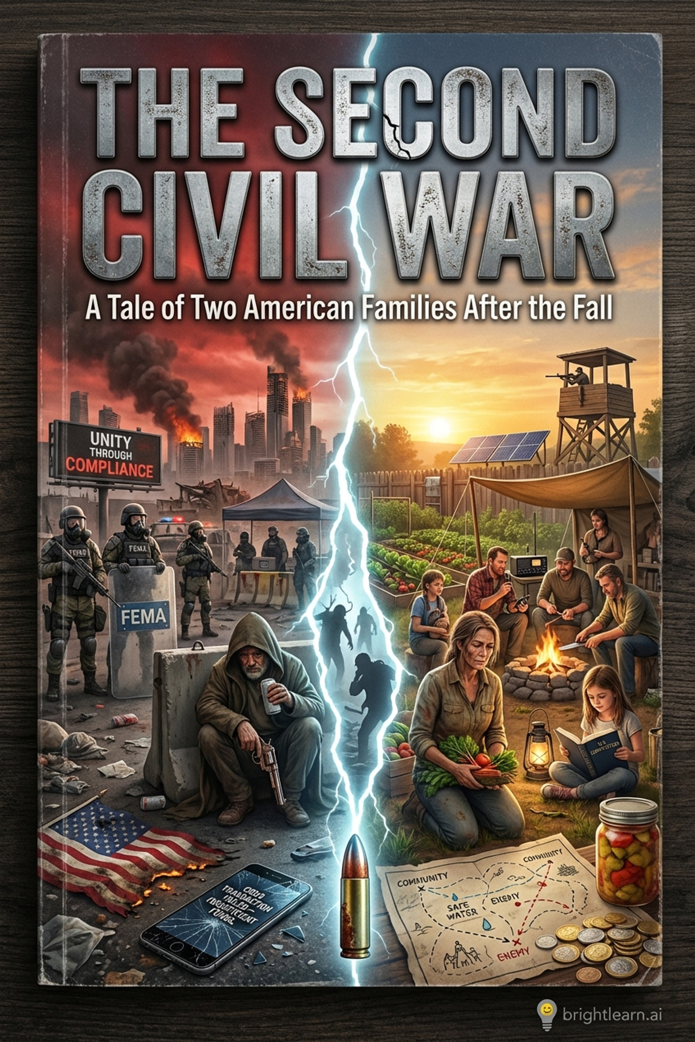 The Second Civil War : A Tale of Two American Families After the Fall ...