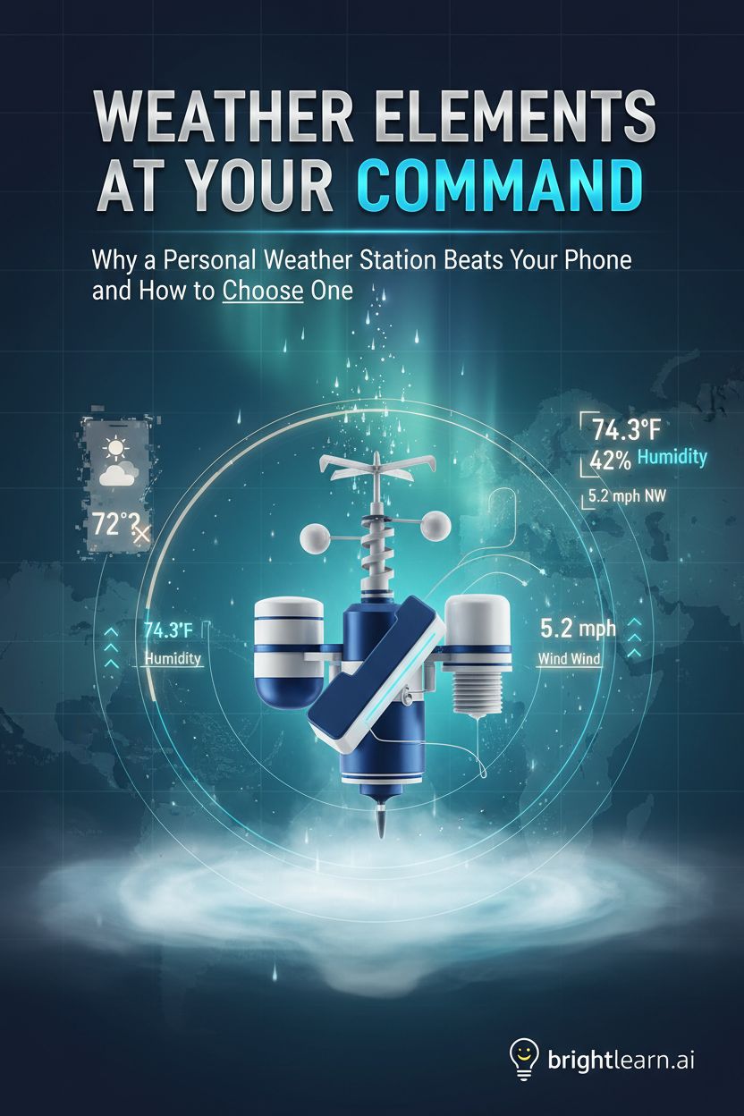 Weather Elements at Your Command: Why a Personal Weather Station Beats ...