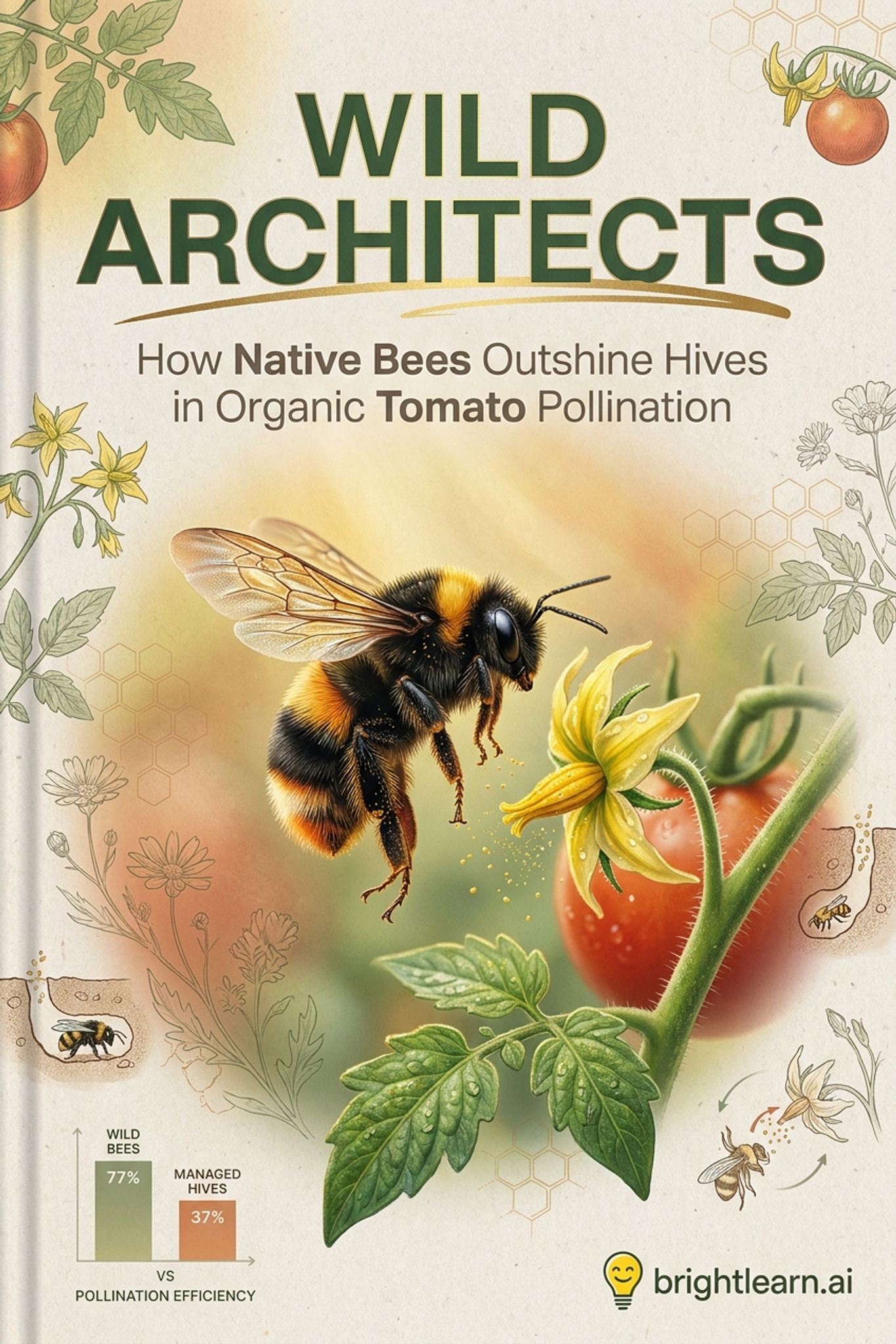 Wild Architects: How Native Bees Outshine Hives in Organic Tomato ...